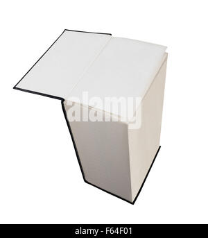 Very thick hardcover book isolated on white Stock Photo - Alamy