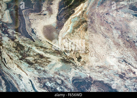 A fragment of the walls of the house are covered with ceramic tiles ...