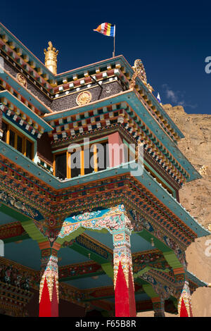 Kaza Sakya Tenggyu Monastery, Himachal Pradesh, India. Newly built ...