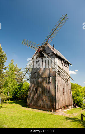 One blade of an old windmill in the Netherlands, catching dutch wind ...