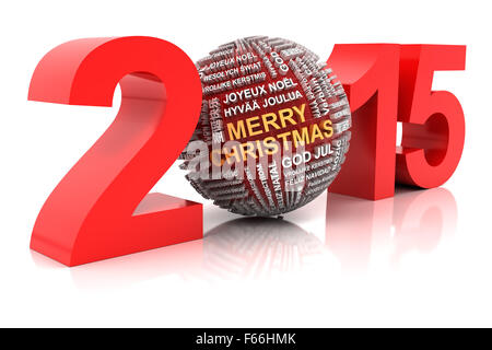 merry christmas red text Stock Photo - Alamy