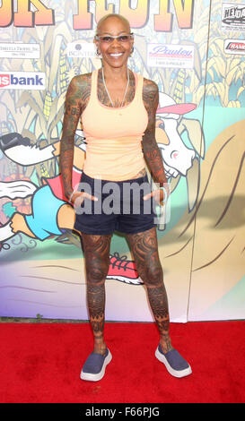 Celebrities celebrate Military at Corn Maze - Arrivals Featuring: Kelly ...