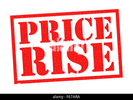HIGH PRICE red Rubber Stamp over a white background Stock Photo - Alamy