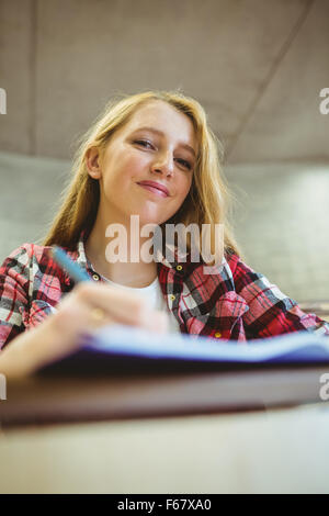 Student taking a class Stock Photo - Alamy