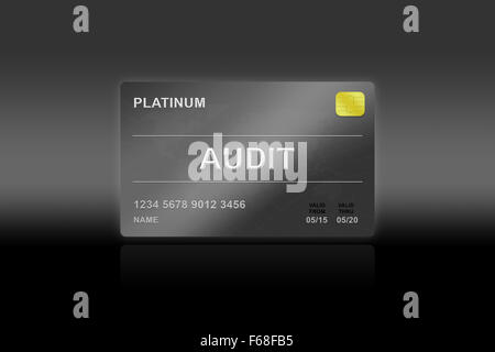 internal audit platinum card Stock Photo - Alamy
