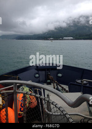 Scene from the Tongass Narrows near Ketchikan Alaska Stock Photo - Alamy