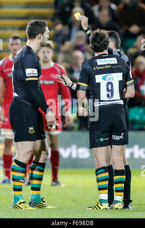 Frankin Gardens, Northampton, UK. 14th Nov, 2015. European Rugby ...