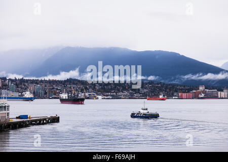 Vancouver's Burrard Inlet and Port Metro. * FOR EDITORIAL USE ONLY ...