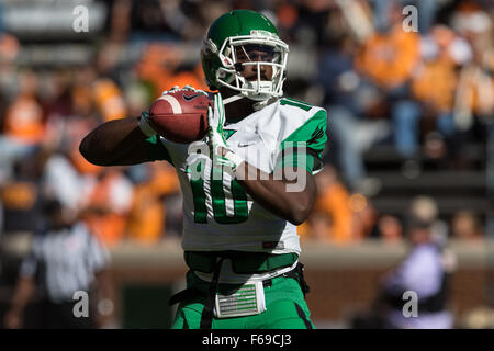 November 14, 2015: DaMarcus Smith #10 pitches the ball to Willy Ivery ...