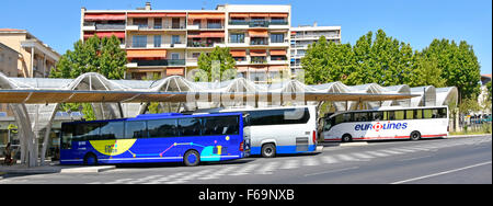 Aix en Provence France new public transport French bus station modern ...