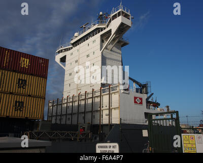 Valentina, a container ship with IMO 9344722, departs from ...