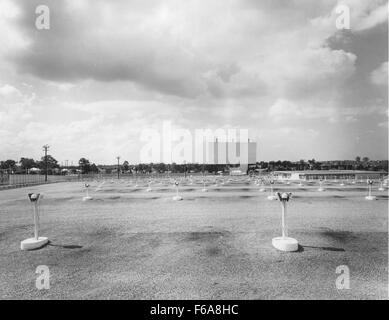 The Skyline Drive-in ticket booths, photographed in 1957, were part of ...