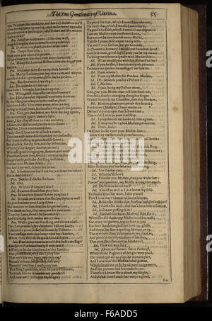 This page from the First Folio edition of Shakespeare's 'The Tragedy of ...