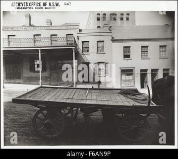 A street scene from Sydney captured by photographer Arthur K. Syer ...