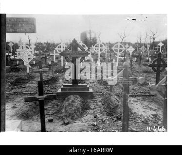 The grave of Lieutenant-Colonel King killed in 1917, The grave of Lieutenant Colonel George A ...