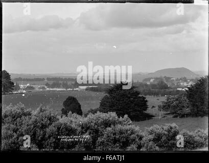 View of Ellerslie and Mount Smart looking east, View looking across ...