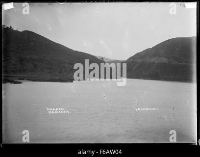 Waingaro Estuary, Raglan, New Zealand, 1910, Waingaro Estuary, Raglan ...