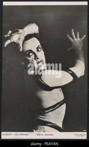 Robert Helpmann, ballet dancer in Checkmate, The Vic-Wells Ballet ...