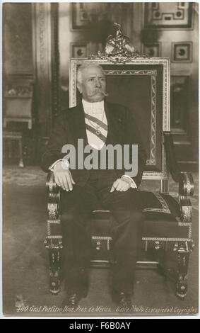 Mexico - General Porfirio Diaz - Mexican President Stock Photo - Alamy