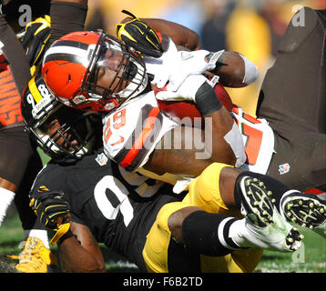 Duke Johnson JR. 15th Nov, 2015. #29 during the Cleveland Browns vs ...