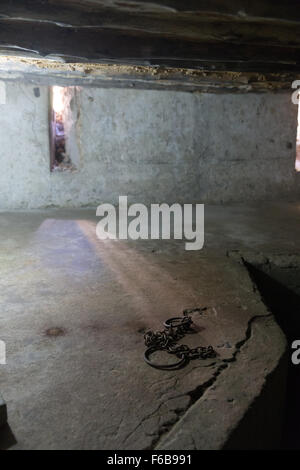 An Early holding cell for slaves was allegedly in this basement at the ...