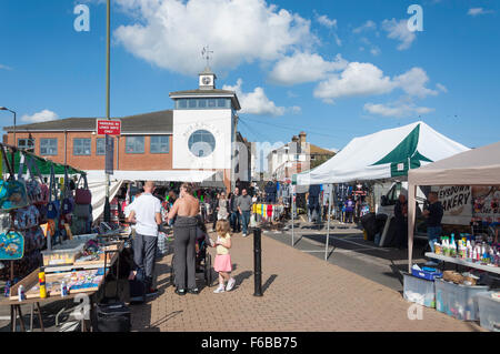 Strood Saturday Market, Commercial Road, Strood, Kent, England, United ...