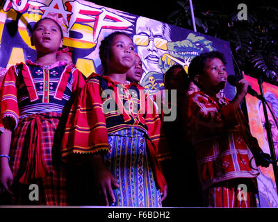 The Lumad children sings a very meaningful message. The Lumad peoples ...