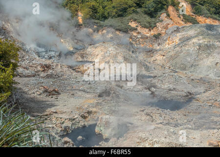 Volcanic Area Mount Soufriere St. Lucia West Indies Stock Photo - Alamy