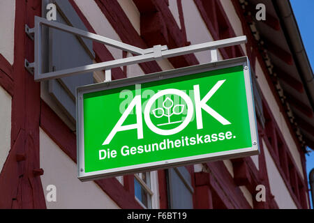 Sign - AOK Stock Photo - Alamy