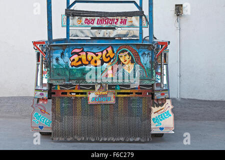 Decorated and painted chakda, saurashtra, rajkot, gujarat, india, asia ...