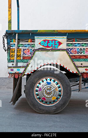 Decorated and painted chakda, saurashtra, rajkot, gujarat, india, asia ...