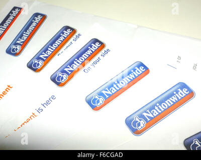 Nationwide letterhead paperwork Stock Photo - Alamy