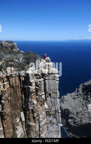 Clifftops of Cape Pillar, Three Capes Track, Tasman Peninsula, Tasmania ...