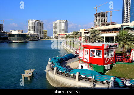 The Lagoon, Amwaj Islands, Kingdom of Bahrain Stock Photo - Alamy