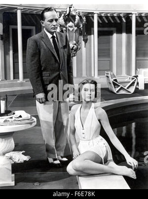 Jul 17, 1956; Newport, RI, USA; Actress GRACE KELLY as Tracy Lord in ...