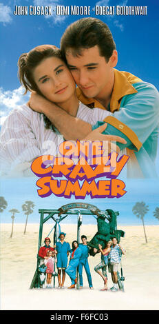 ONE CRAZY SUMMER, Demi Moore, 1986 Stock Photo - Alamy