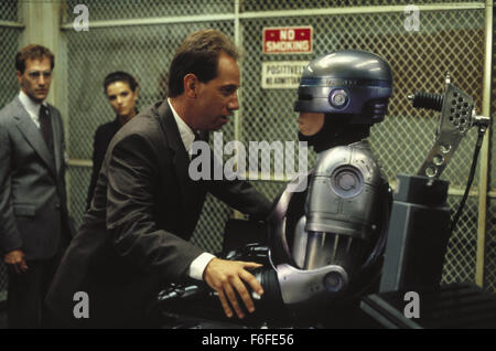Jul 17, 1987; Dallas, TX, USA; Pictured: A scene from 'RoboCop,' a 1987 ...