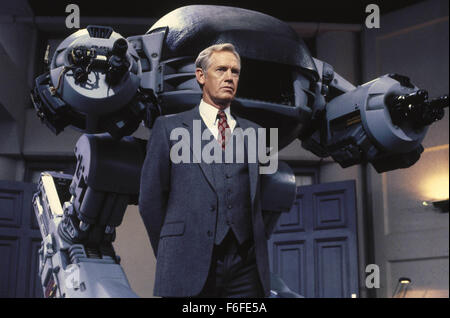 Jul 17, 1987; Dallas, TX, USA; Pictured: A scene from 'RoboCop,' a 1987 ...