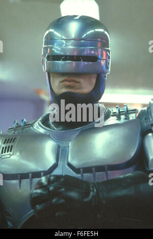 Jul 17, 1987; Dallas, TX, USA; Pictured: A scene from 'RoboCop,' a 1987 ...