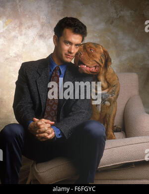 Jul 18, 1989; Los Angeles, CA, USA;Actor TOM HANKS stars as Det Scott Turner and MARE WINNINGHAM ...