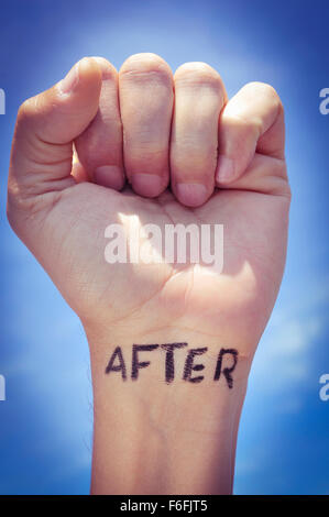 TATTOO text written on blue-black grungy lines stamp sign Stock Photo ...