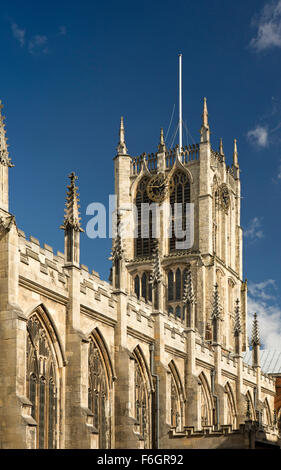 Holy Trinity Church Clock Tower in Clapham Common Stock Photo - Alamy