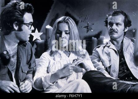 A SAFE PLACE, Tuesday Weld, Jack Nicholson, 1971 Stock Photo - Alamy