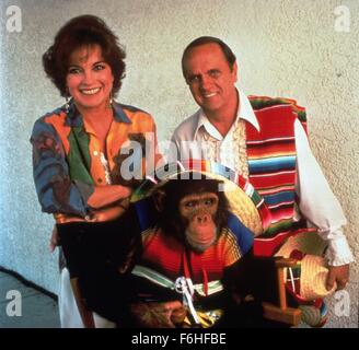 1991, Film Title: ENTERTAINERS, Pictured: ANIMALS (WITH ACTORS), CHIMP ...
