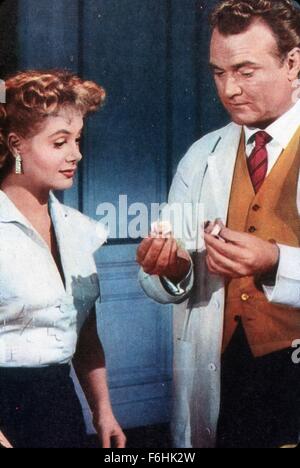 THE GREAT DIAMOND ROBBERY, Red Skelton, Cara Williams, 1953 Stock Photo ...