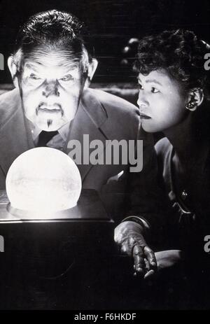 CHARLIE CHAN IN BLACK MAGIC, Joseph Crehan, Sidney Toler, 1944 Stock ...
