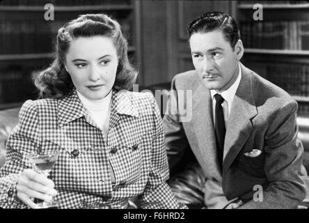 CRY WOLF, Errol Flynn, Barbara Stanwyck, 1947 Stock Photo - Alamy
