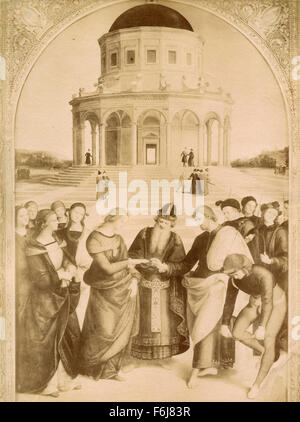 Raphael Marriage of the Virgin Stock Photo: 134884194 - Alamy