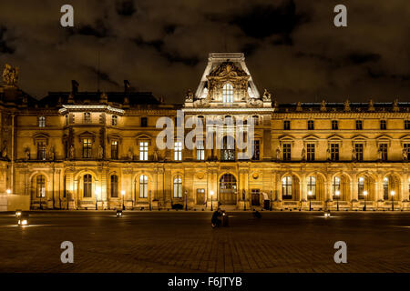 Louvre. Pavillon Denon. The Louvre Museum (French: Musée du Louvre) is ...