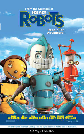 ROBOTS, Piper Pinwheeler, Rodney Copperbottom, Fender, 2005, TM ...